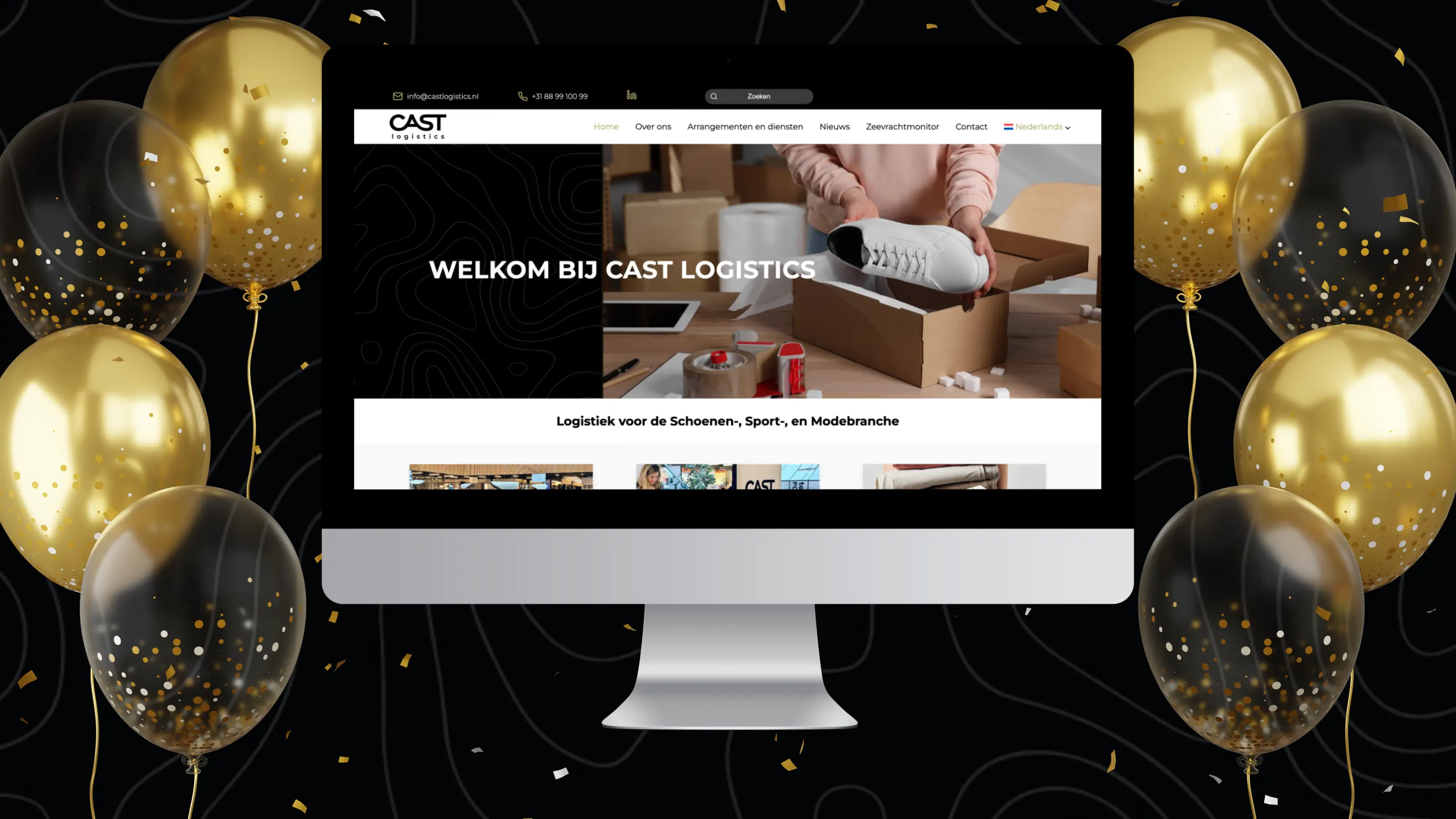 CAST Logistics lanceert website | CAST